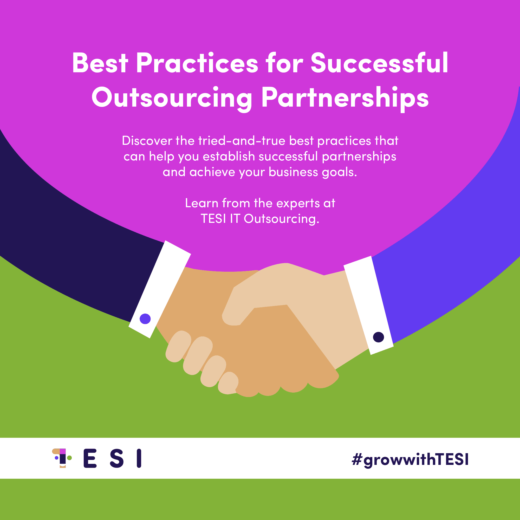 Best Practices for Successful Outsourcing Partnerships - TESI-ITO Best Practices for Successful Outsourcing Partnerships - TESI-ITO